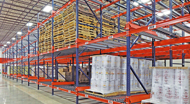 Kệ Con lăn (Pallet Flow Rack) - VinaTech